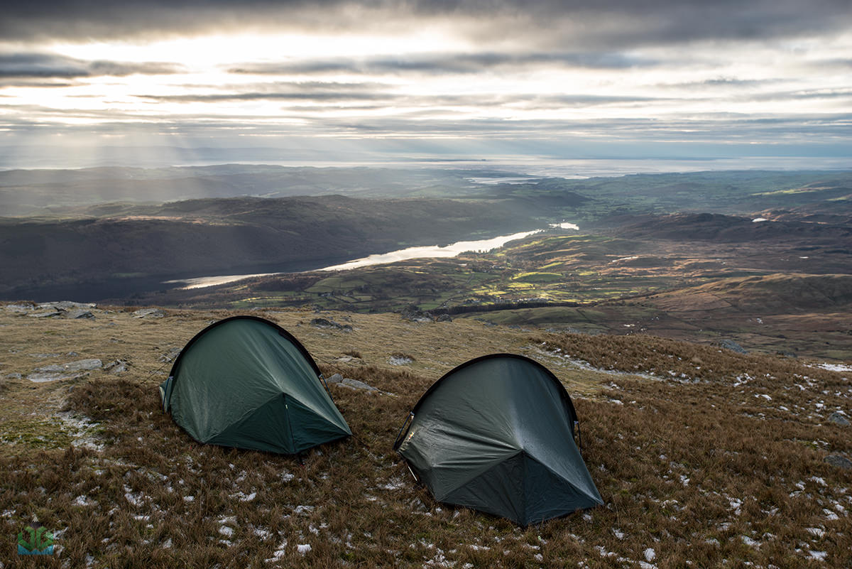 Wild camp on the Old Man Of Coniston - Wild Camping Photography